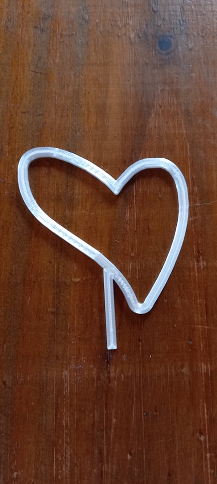 STL file heart topper・3D printable model to download・Cults