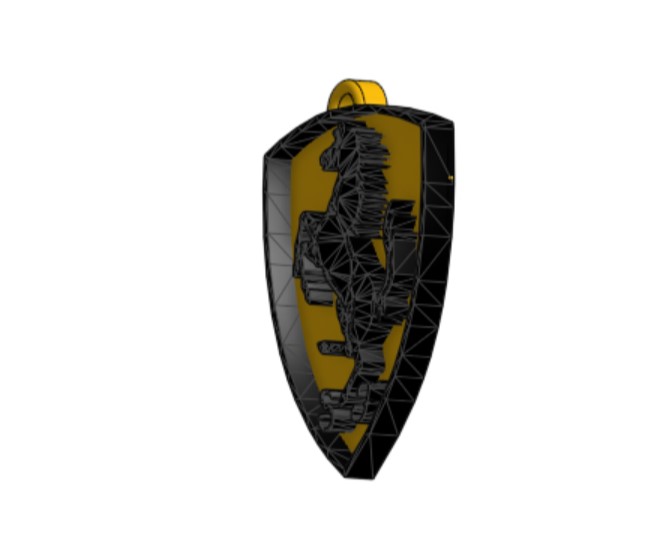 STL file Ferrari Keychain・3D printable design to download・Cults