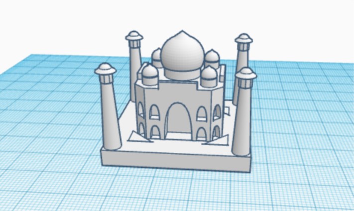 Fichier STL Taj Mahal 🗽・Plan imprimable en 3D à télécharger・Cults