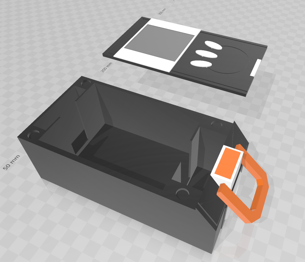 STL file Digimon Saviors - Digivice Deck Box TCG・3D printing idea to ...