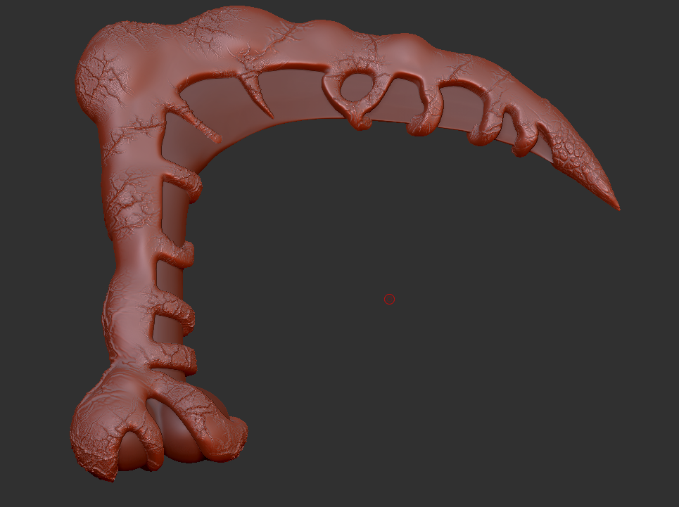 STL file Gyutaro's Sickle・3D print design to download・Cults