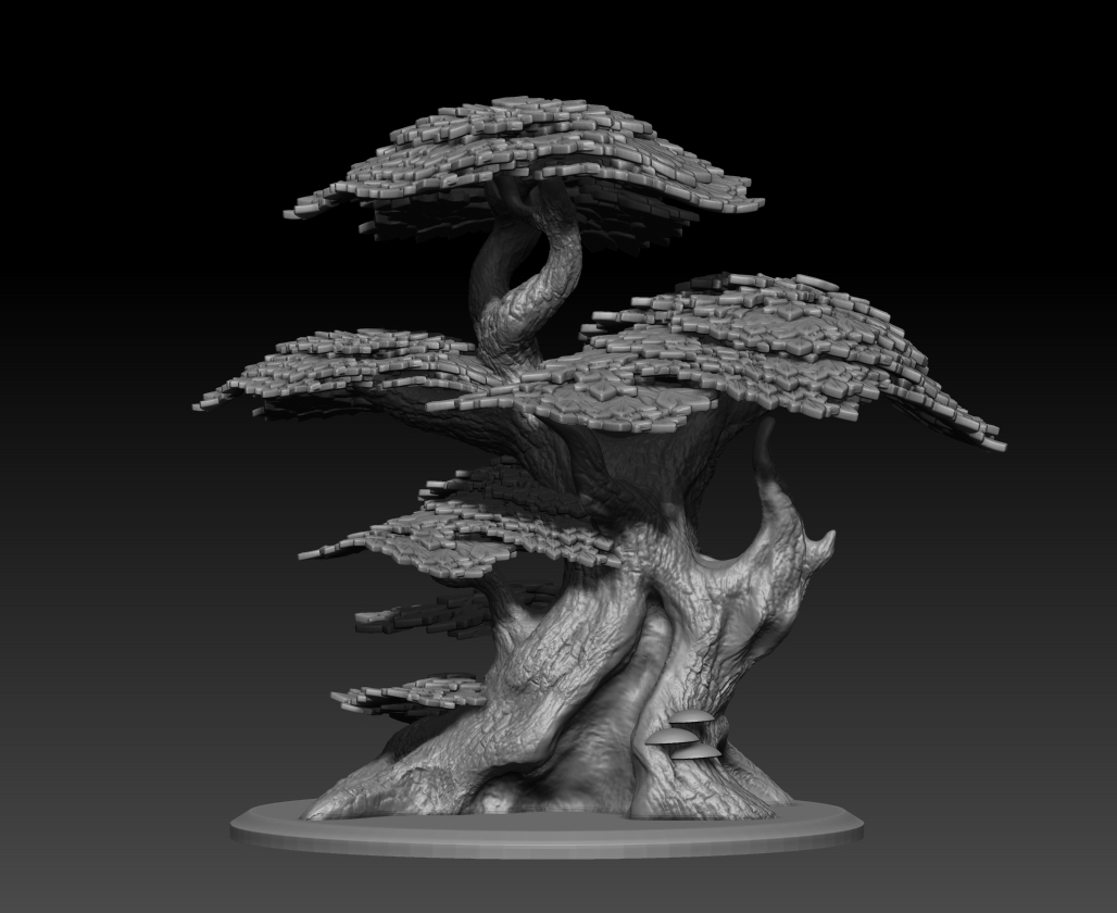 STL file Old oak tree 👴・3D printing design to download・Cults