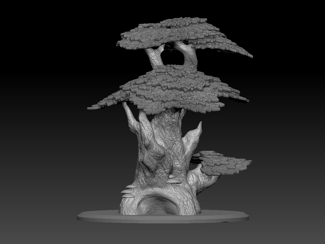 STL file Old oak tree 👴・3D printing design to download・Cults