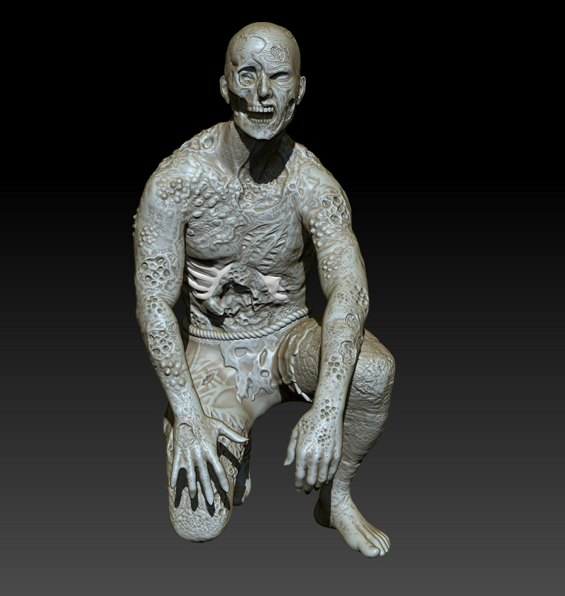 STL file Zombie・3D printable model to download・Cults