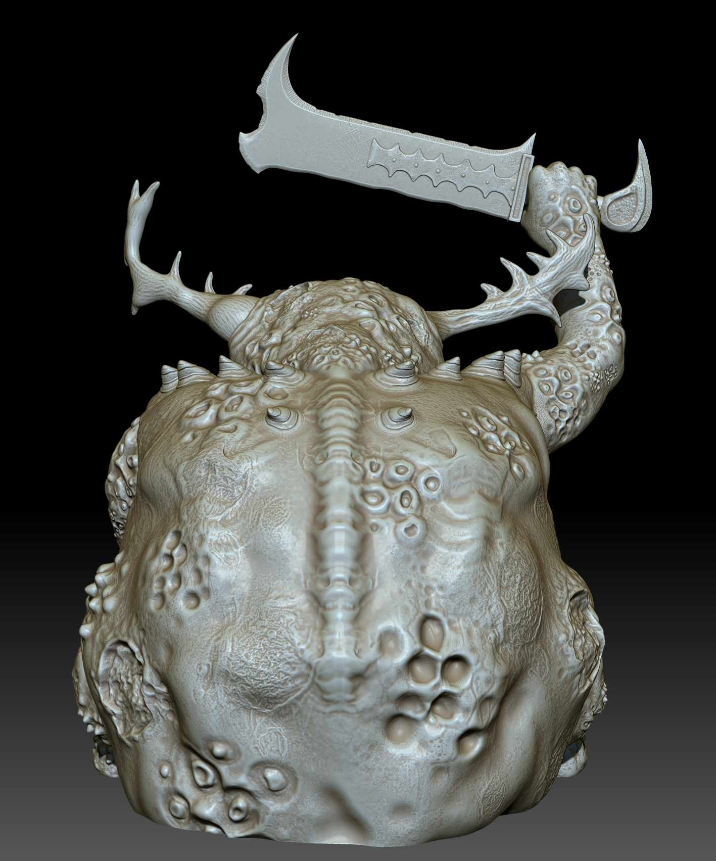 STL file Giant Rot Demon ⚔・3D printer model to download・Cults