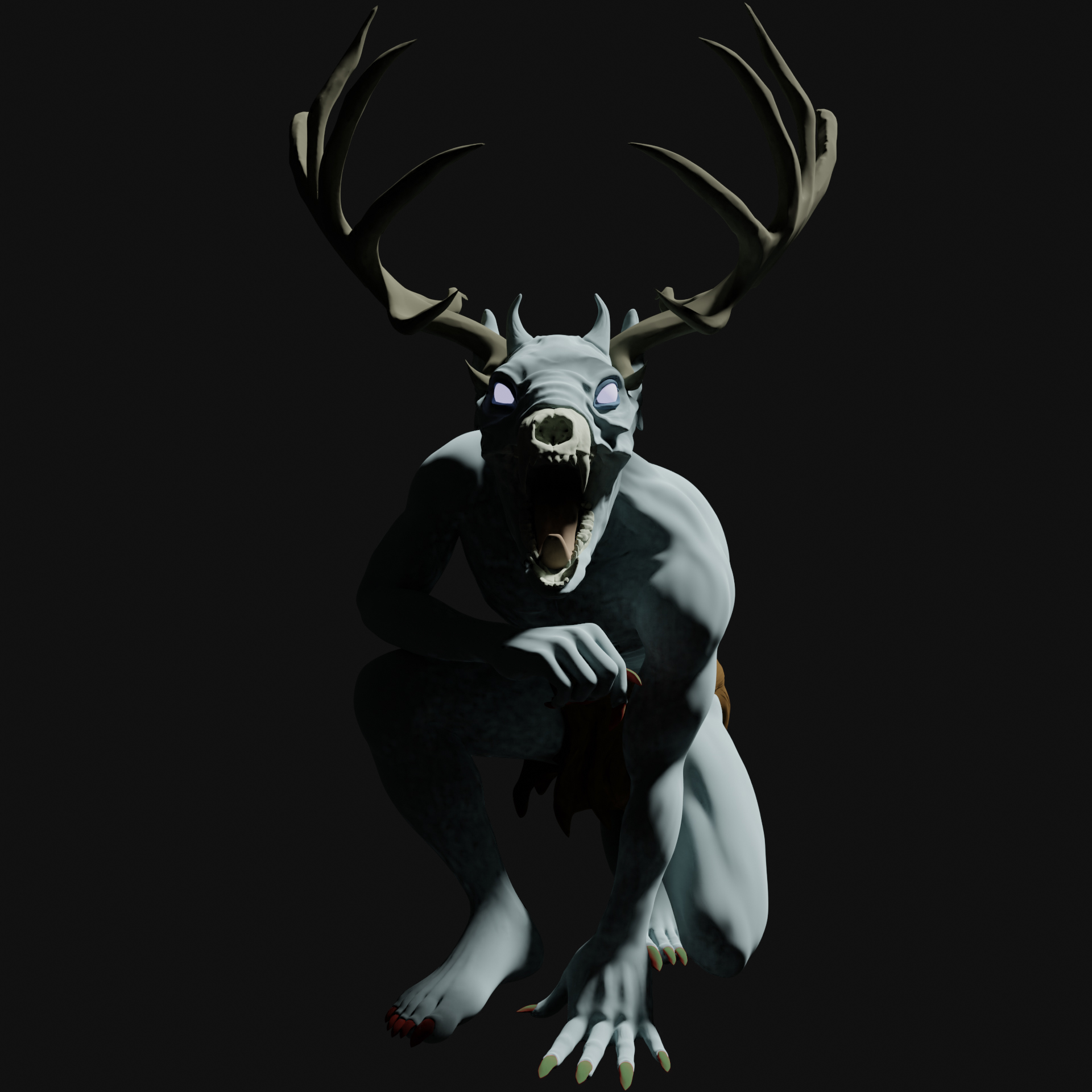 STL file Wendigo・3D printer design to download・Cults