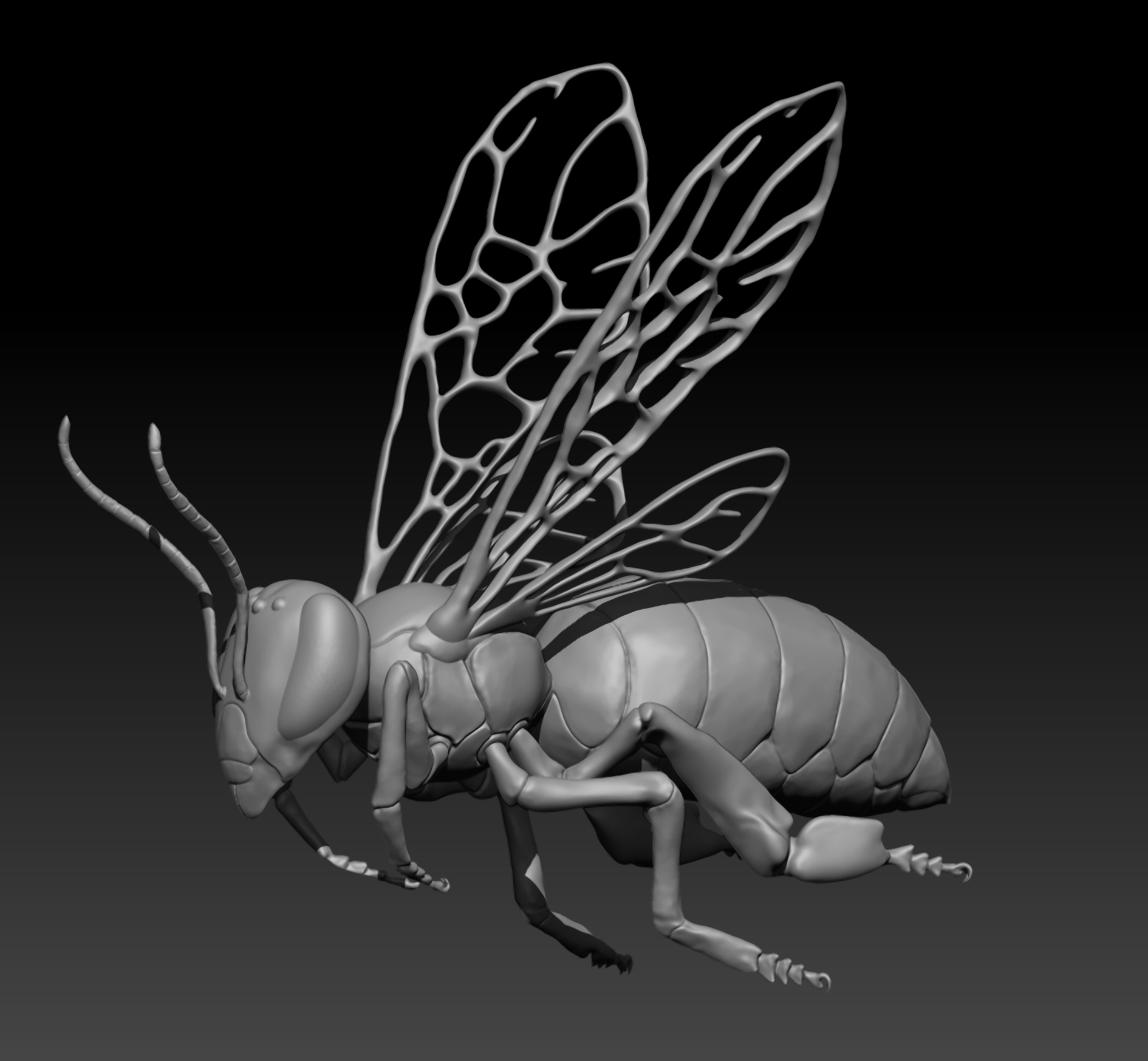 Free STL file Flying Honey Bee 🍯・3D printing template to download・Cults