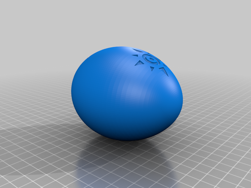 Free STL file Digi-Egg of Courage 🐉・3D printer design to download・Cults