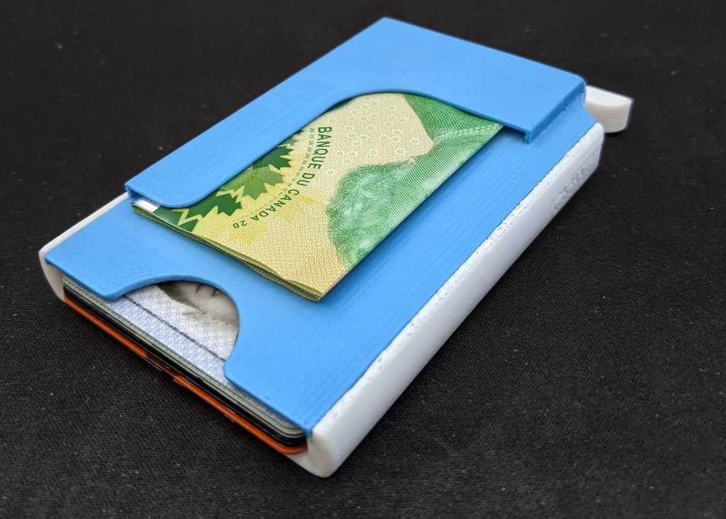 Free STL file Wallet for cards Remix with cash holder・Model to download ...