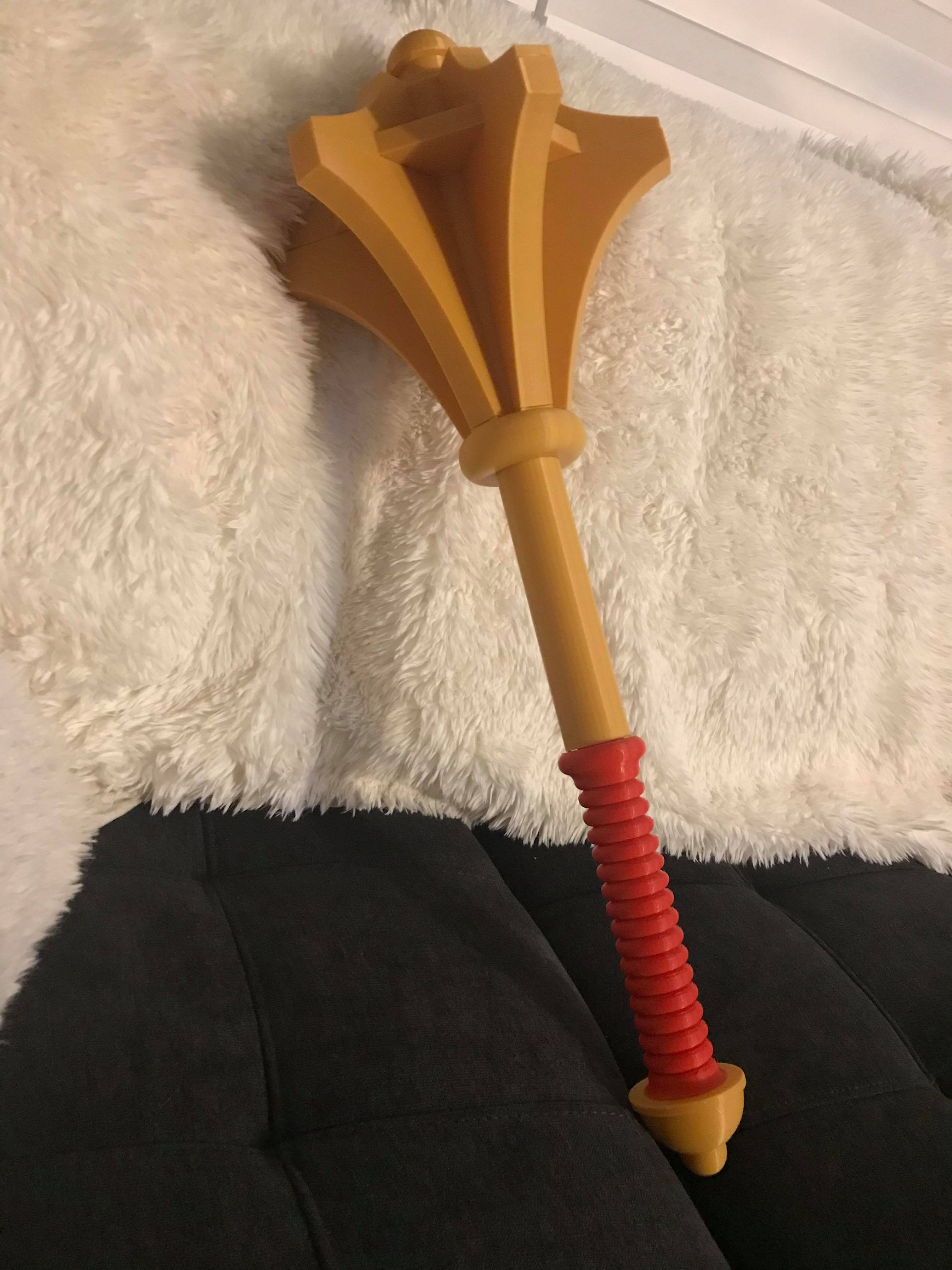 STL file Battle Beast Mace From Invincible 🔫・Model to download and 3D ...