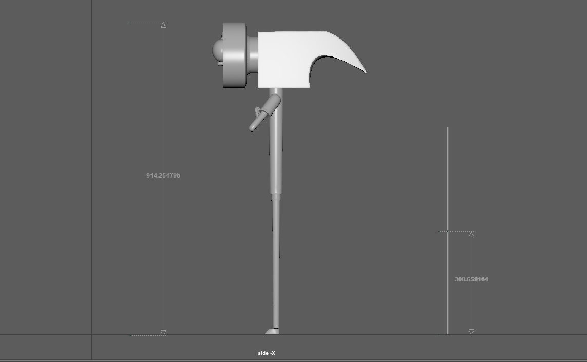 Fichier STL Hammer Head Morty Pick Axe From Fortnite STL Taille réelle ...