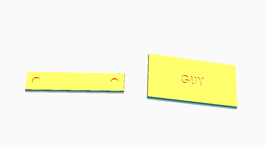 Free STL file Free Guy Movie Cosplay Name Tag STL・3D print design to ...