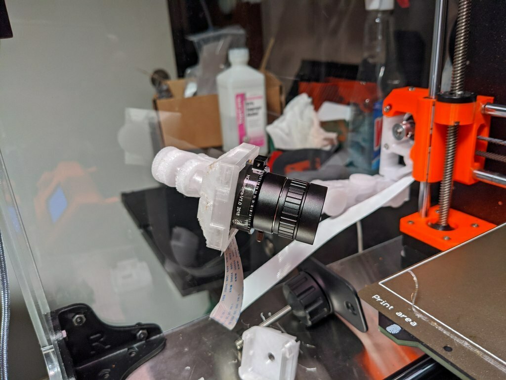 Free 3D file Raspberry Pi High Quality camera holder for 16MM ball ...