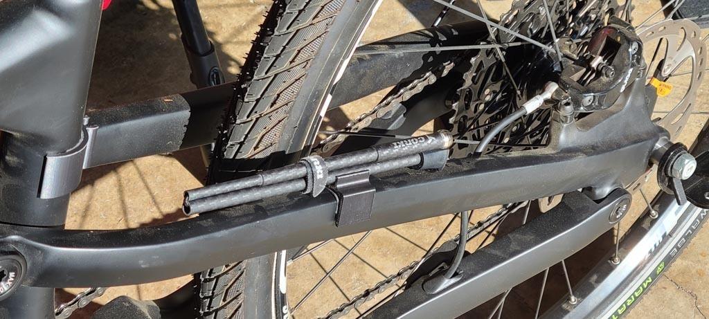 Free 3D file Luna X1 mount for carbon fiber Upstand or Corki bike stand ...