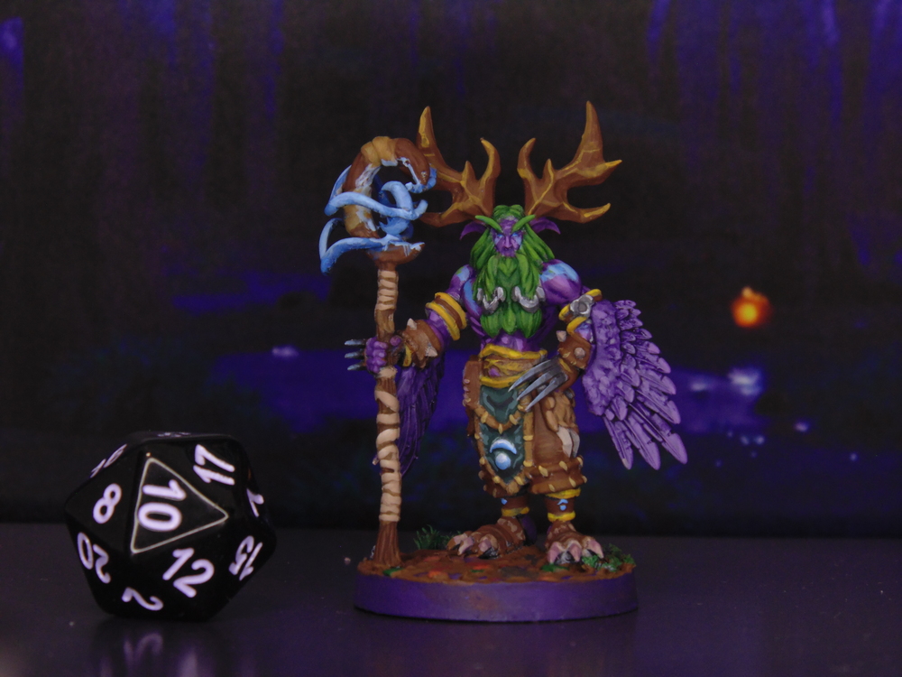 Free STL file Stormrage Night Elf calm posed - 32mm scale printable ...