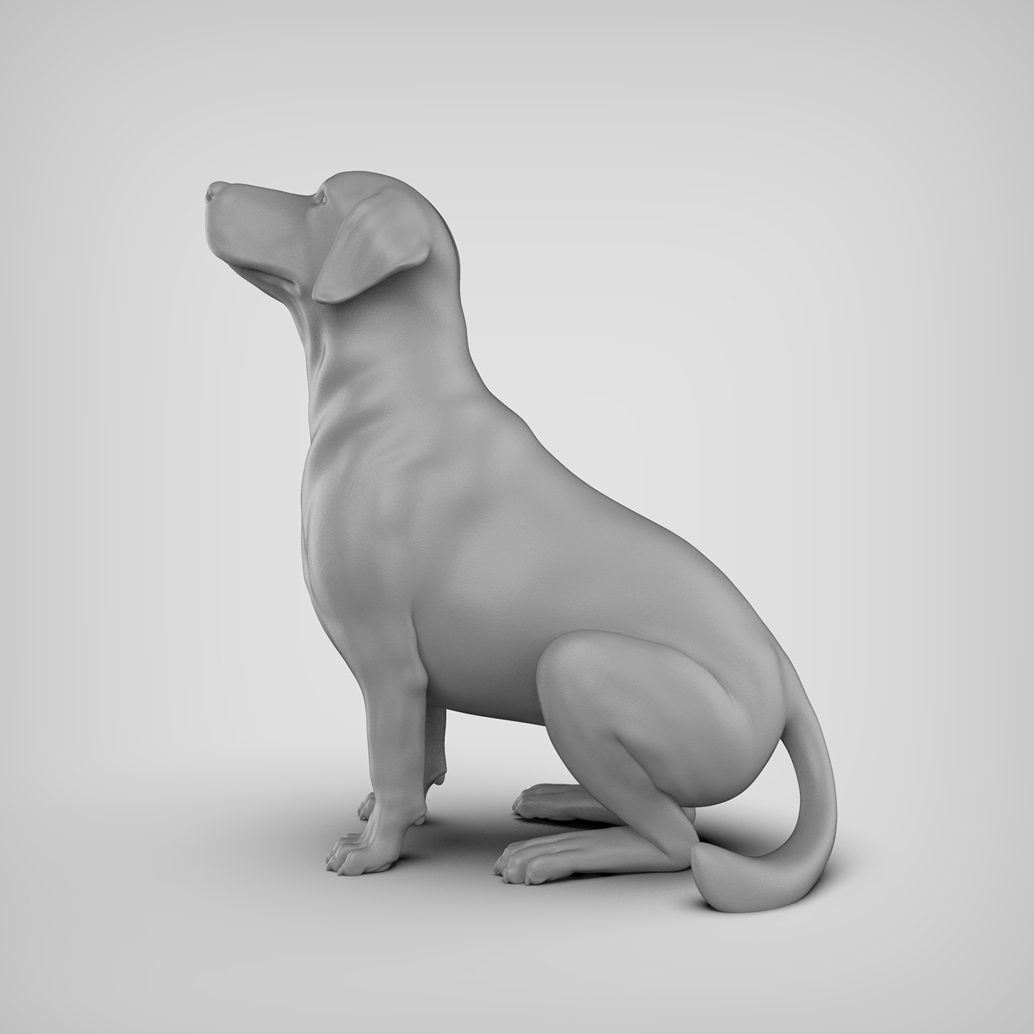 STL file Labrador Retriever Pose 02・3D print model to download・Cults