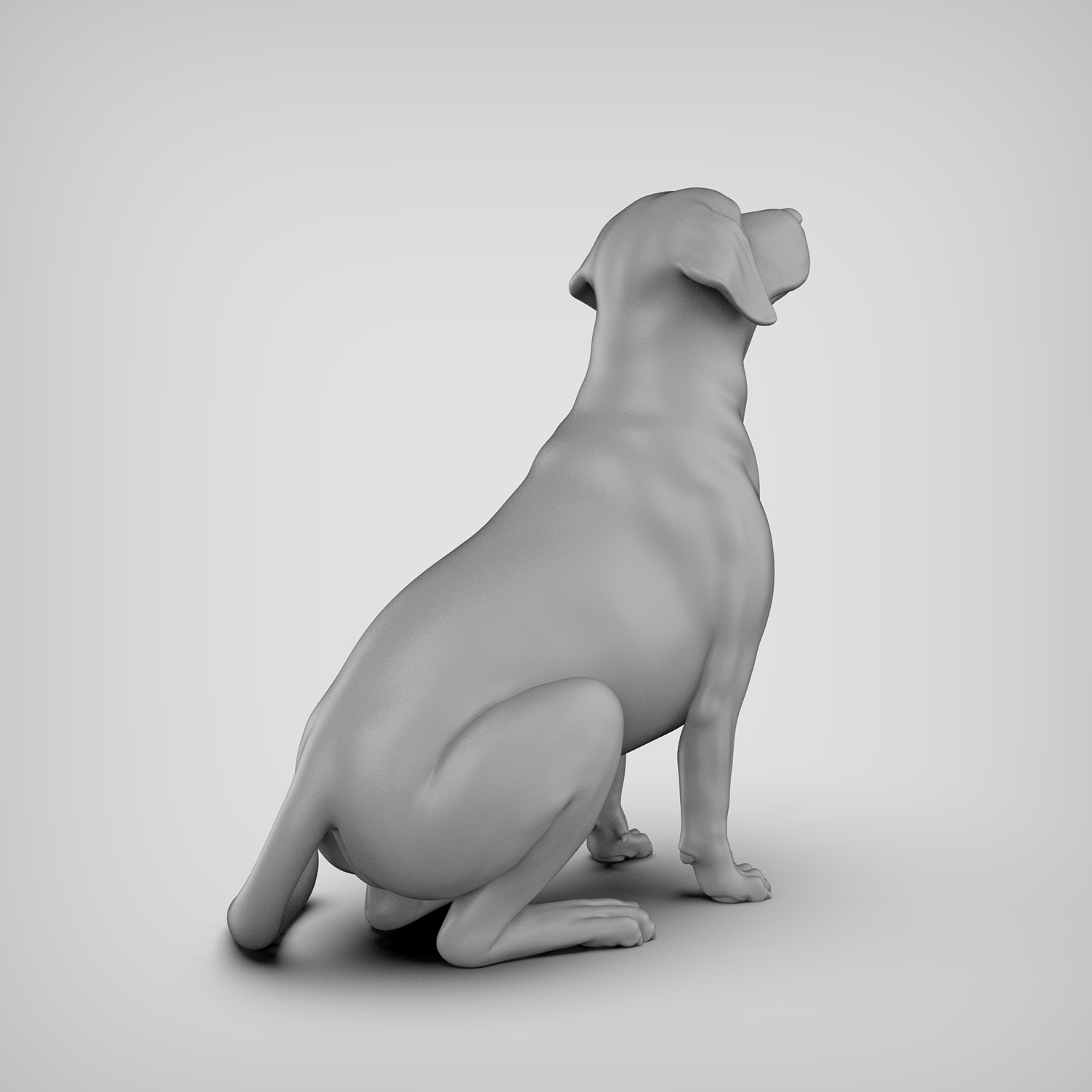 STL file Labrador Retriever Pose 02・3D print model to download・Cults