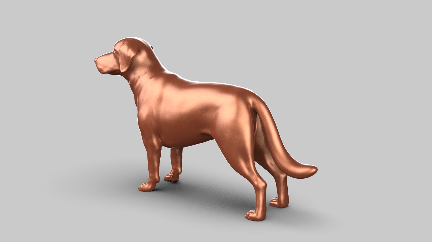 STL file Labrador Retriever Pose 01・3D printable design to download・Cults