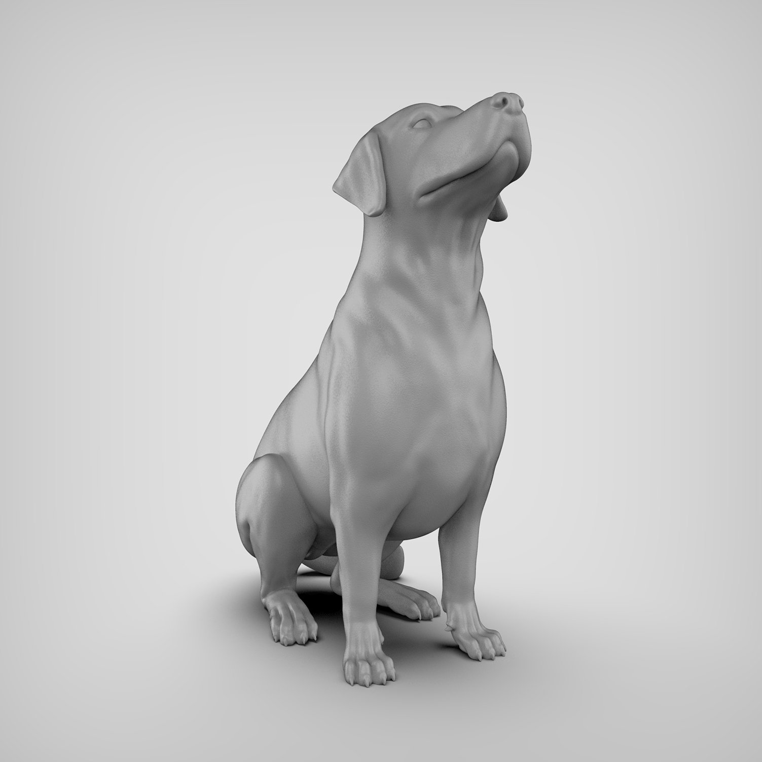 STL file Labrador Retriever Pose 02・3D print model to download・Cults