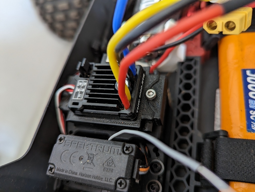 Archivo 3D gratis Hobbywing Quickrun 1060 Soporte ESC - Para Arrma Granite BOOST・Diseño de ...