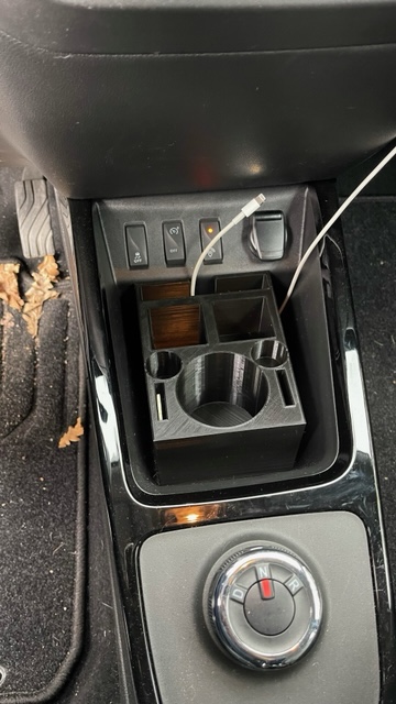 STL file rangement console dacia spring・3D printing idea to download・Cults