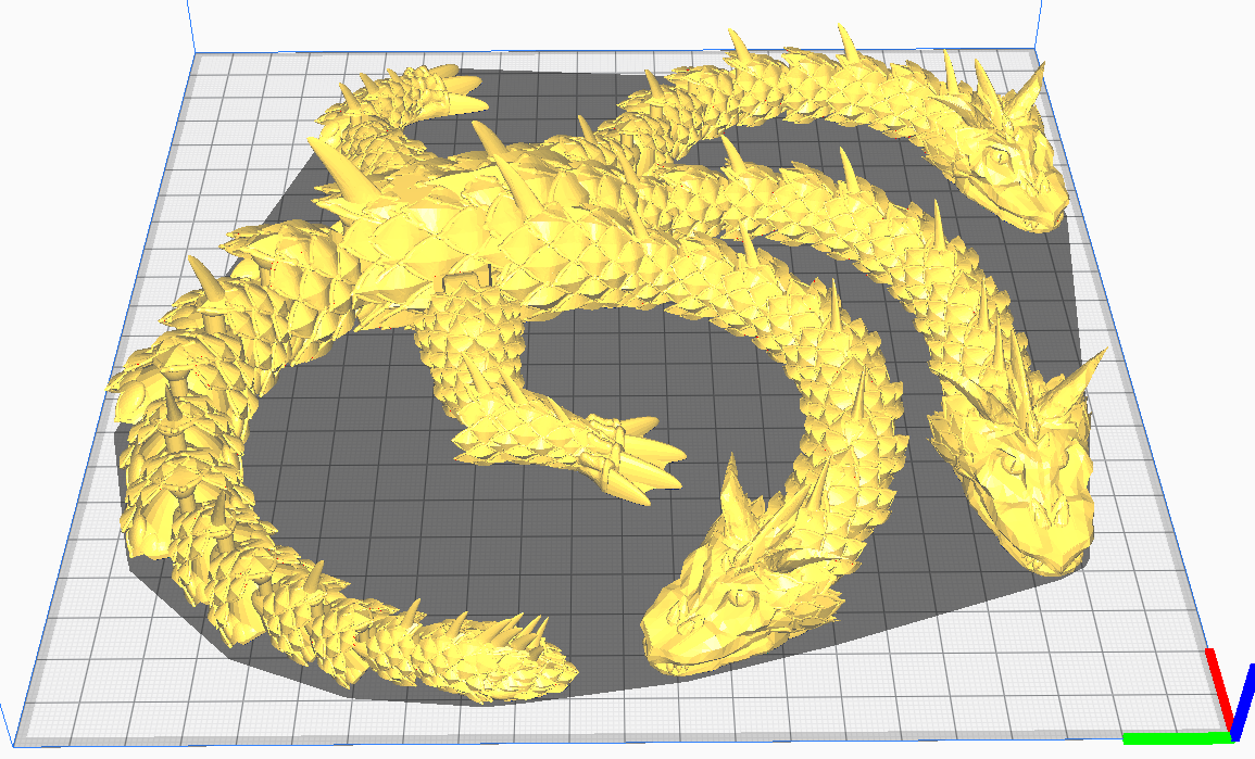 STL file Articulated Print-in-Place Hydra 🆕・Design to download and 3D ...