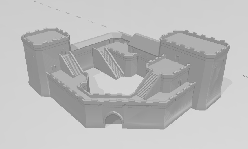 Free STL file Castle V3・3D printing model to download・Cults