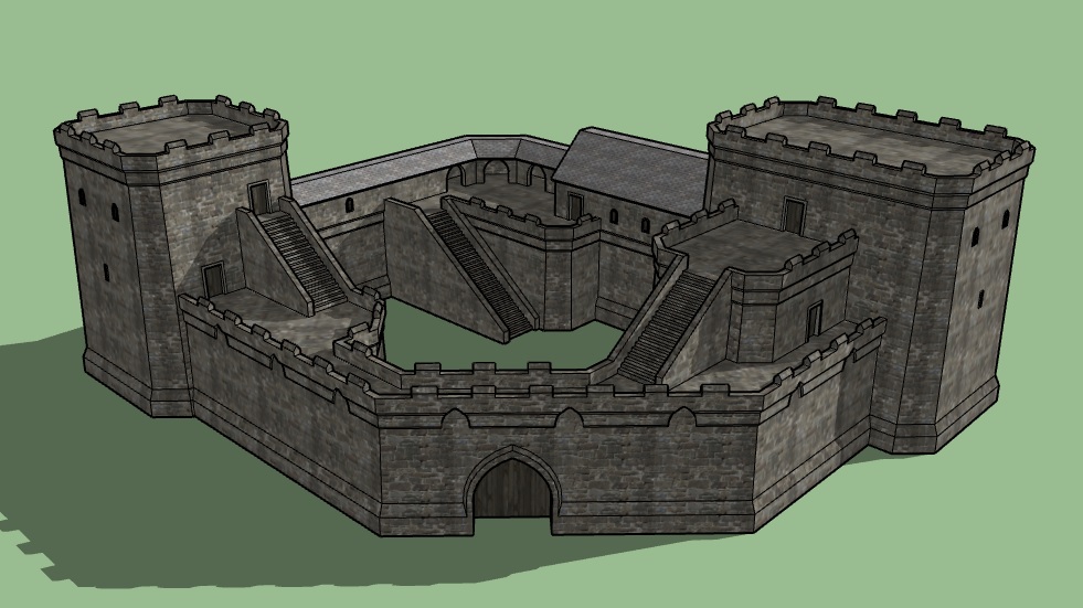 Free STL file Castle V3・3D printing model to download・Cults
