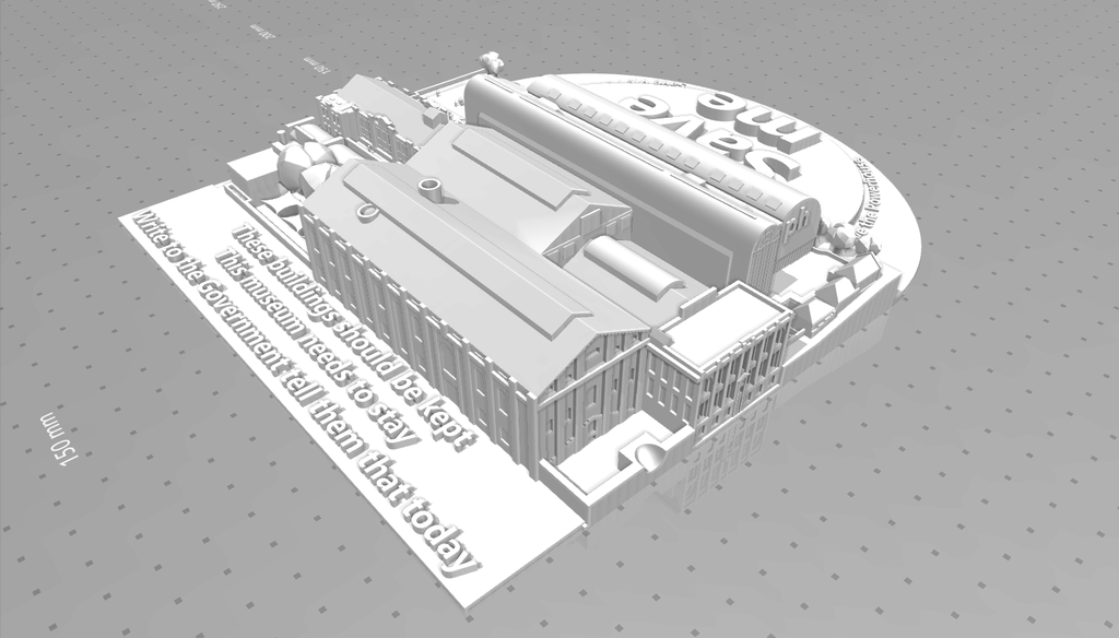 Free STL file Powerhouse museum protest model・3D printer model to ...