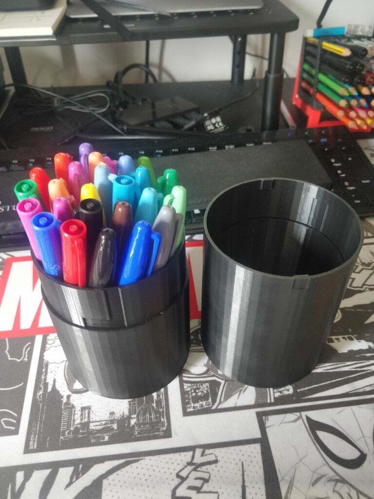 Free STL file Sharpie Case・3D printer design to download・Cults