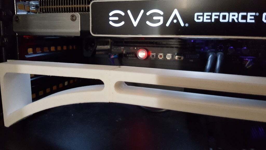 Free STL file Adjustable GPU bracket v2 🖥️・Model to download and 3D ...