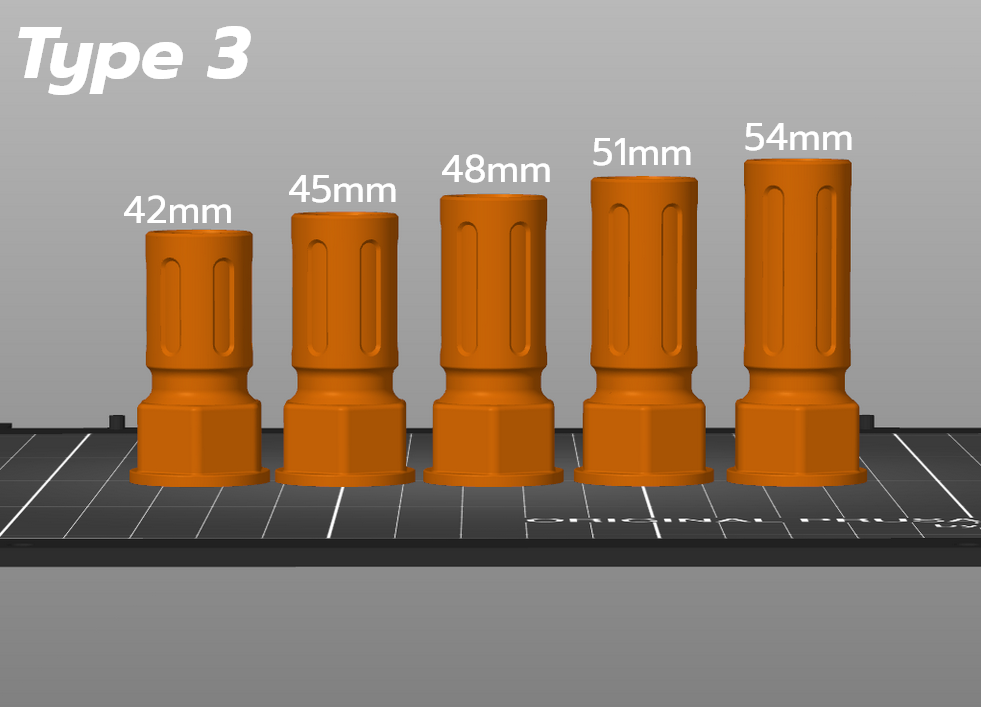 Free 3D file JDM style wheel lug nut/bolt cover type3・3D print model to ...