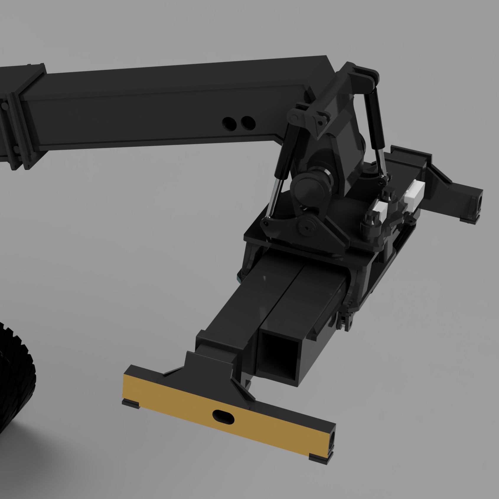 STL file container reach stacker HO scale 1:87 🌆・3D print design to ...