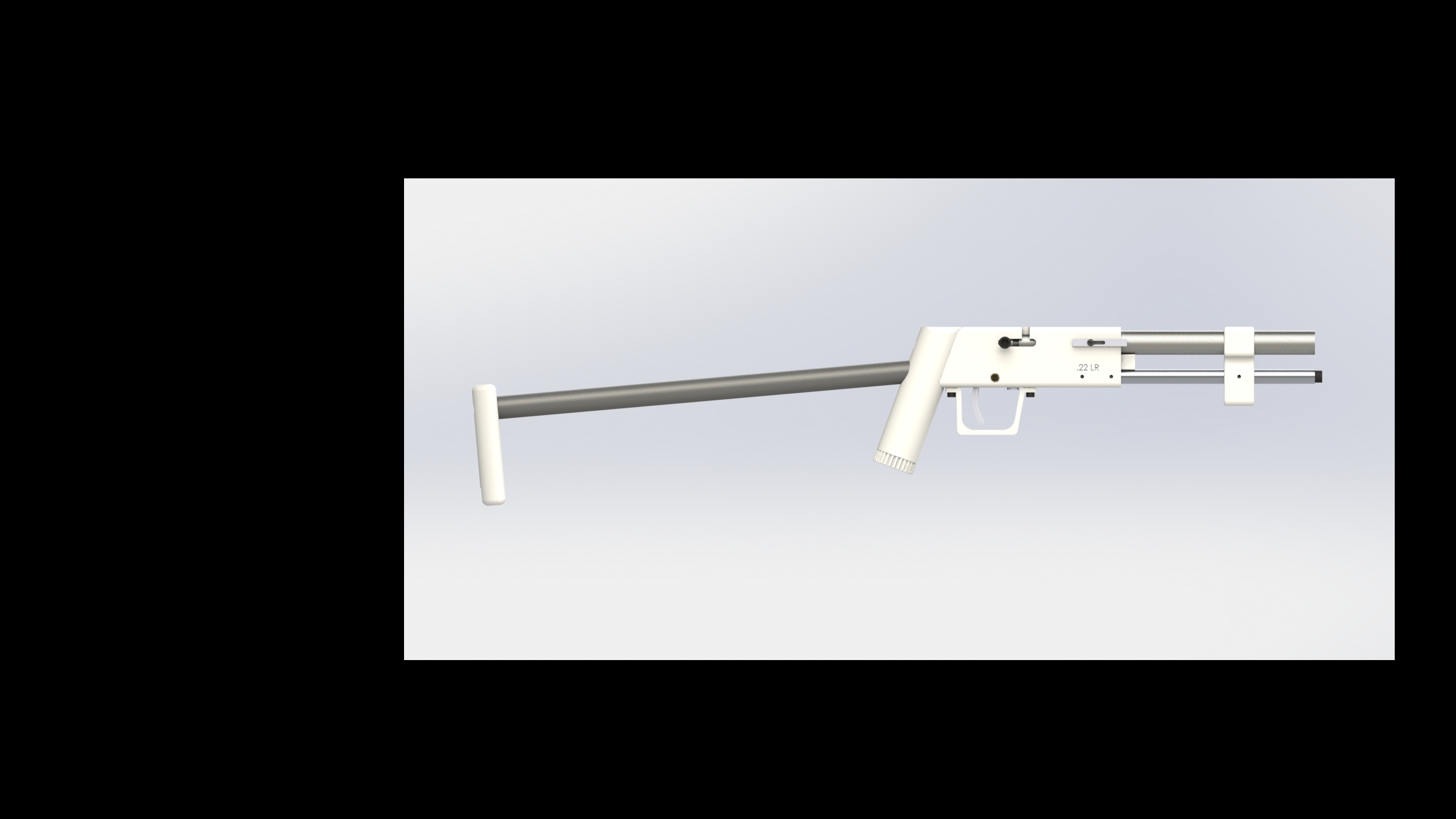 Free STL file Survival rifle 🔫・3D print design to download・Cults