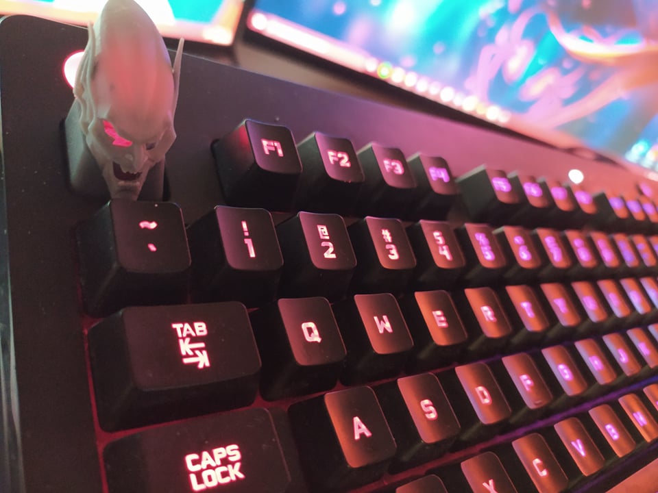 STL file Green Goblin for membrane keyboard・3D printer model to ...