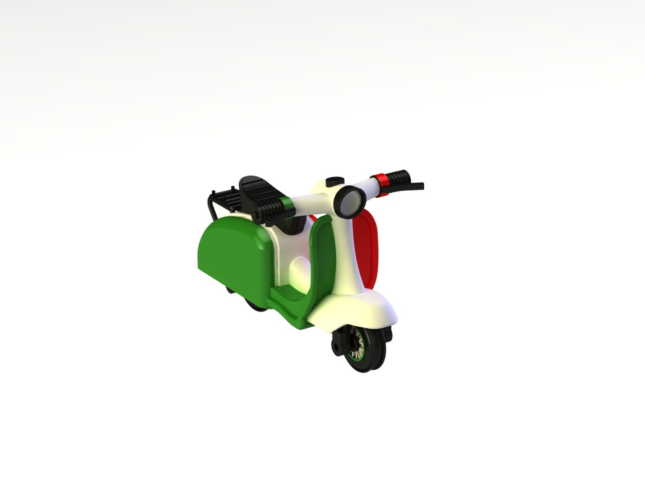 STL file Vespa Motor 3D Model STL・3D print object to download・Cults