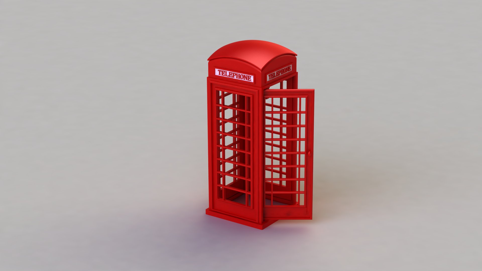 3D print London Telephone Retro Box 3D Model STL • made with Creality ...