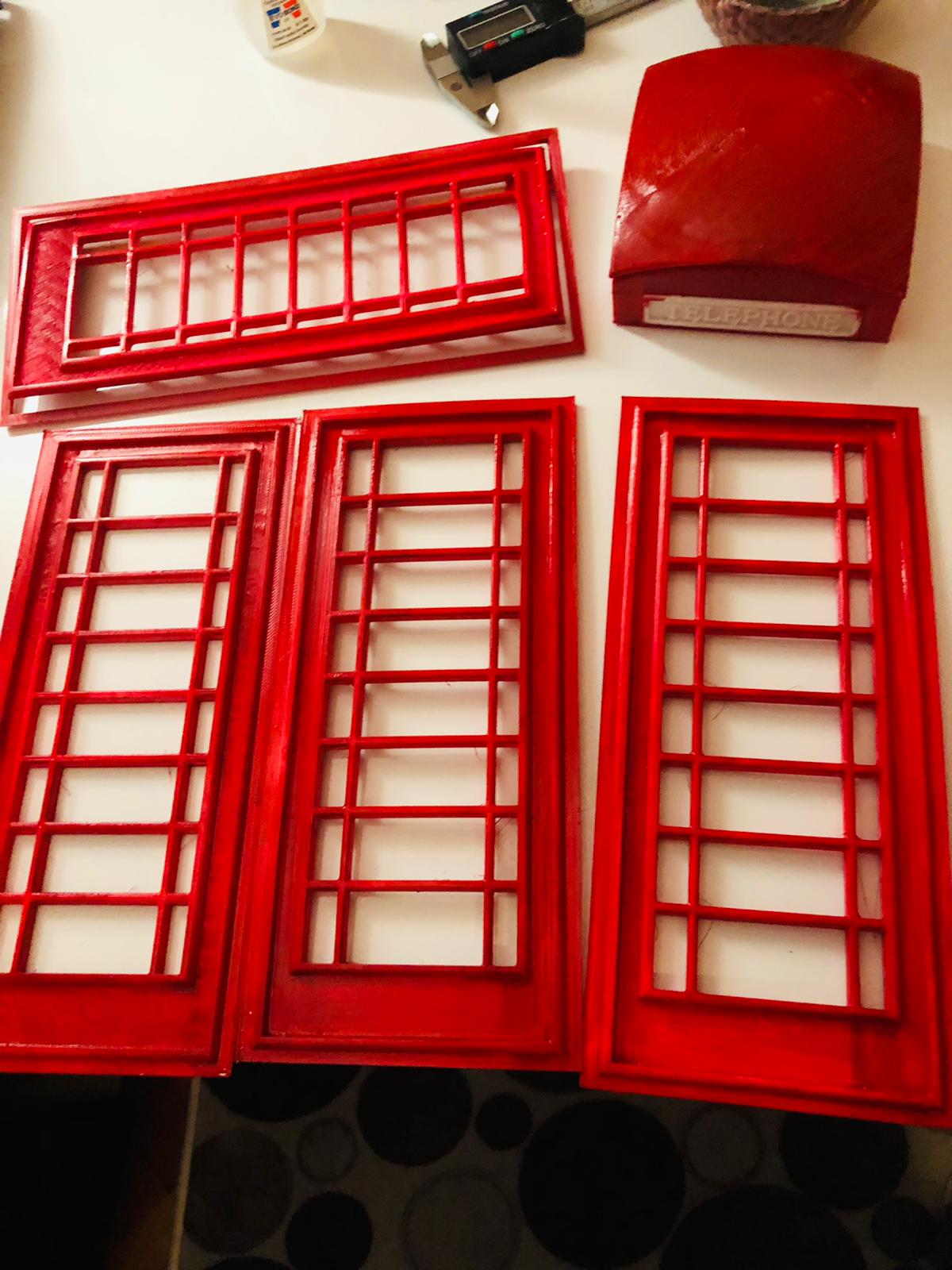 3D print London Telephone Retro Box 3D Model STL • made with Creality ...
