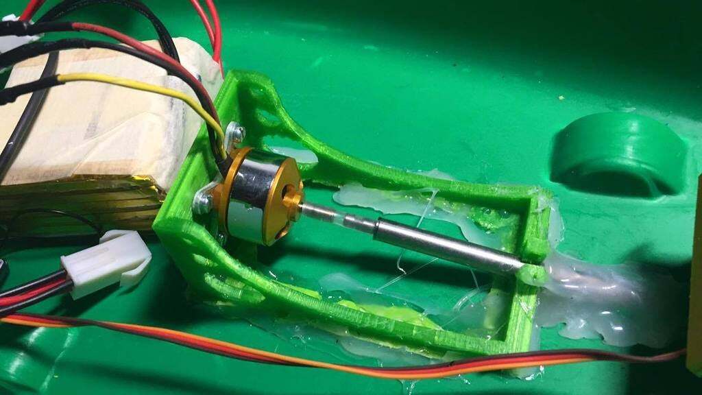 Free STL file Brushless mount RC boat・3D printable model to download・Cults