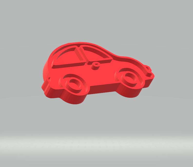 STL file Car Shape Cookie Cutter and Shaper・Template to download and 3D ...