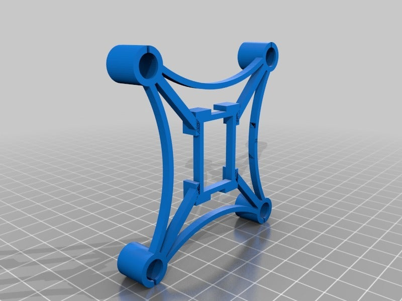 Free STL file Simple Micro Quad Frame・Template to download and 3D print ...