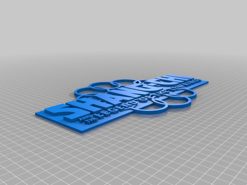 Free 3D file Shang Chi Title Card・Design to download and 3D print・Cults