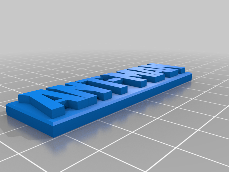Free 3D file Ant man Title Card・Model to download and 3D print・Cults