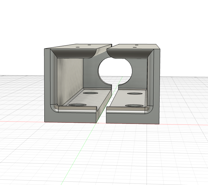 Free 3D file Under Desk Keyboard shelf - Suporte teclado secretária ...