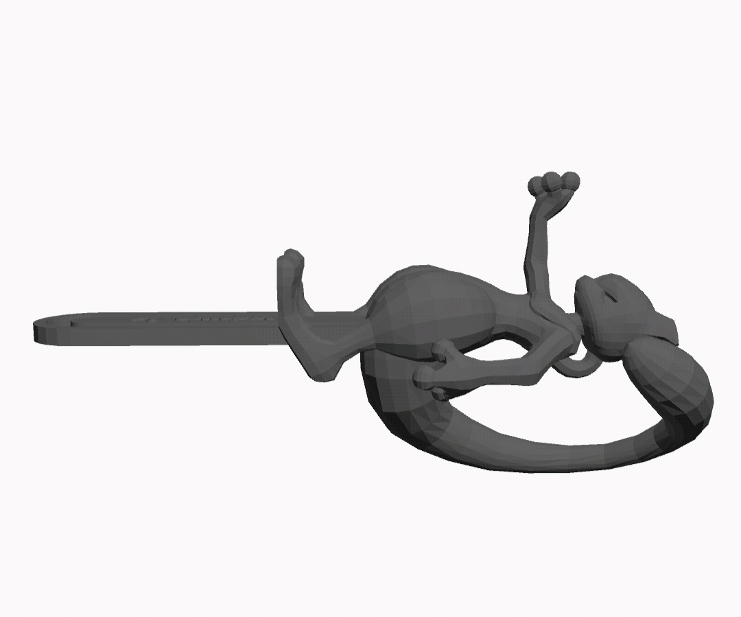 STL file Mewtwo bookmark・3D printing idea to download・Cults