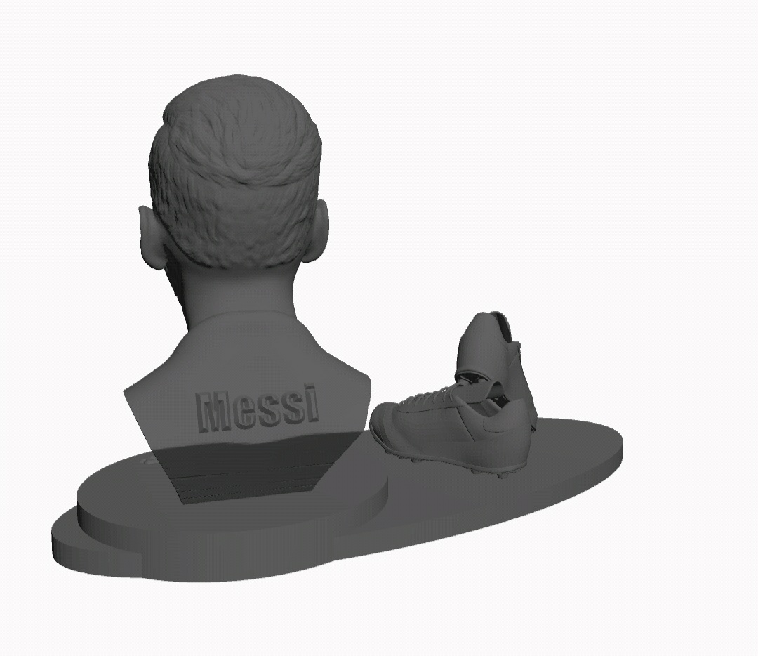 Archivo STL Lionel Messi・Diseño de impresora 3D para descargar・Cults