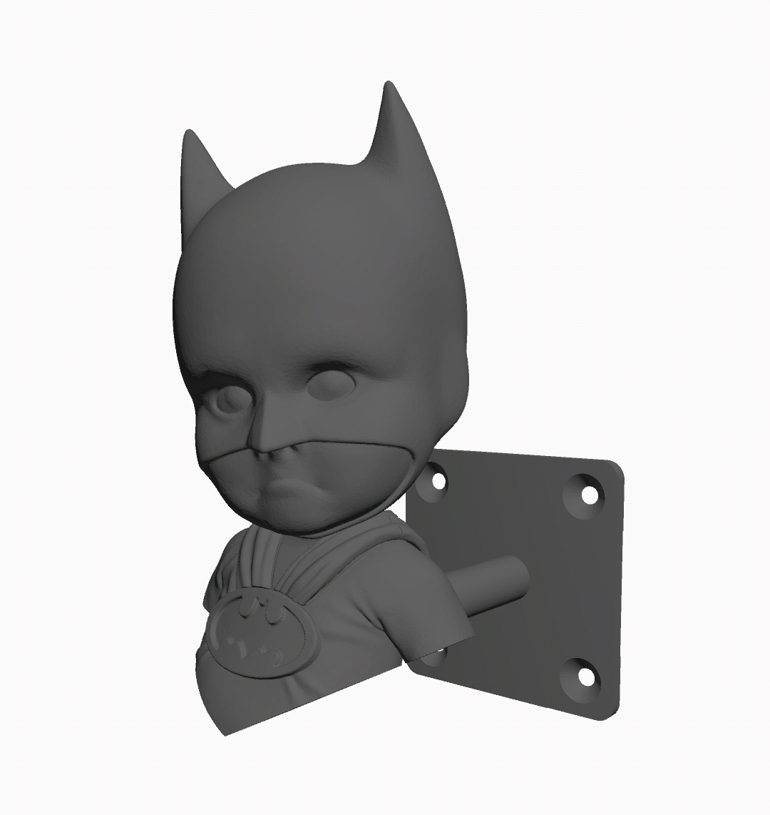 STL file Little batman floating 👽・3D printable model to download・Cults