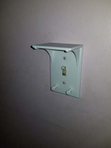 Free STL file Switch Cover, Shelf and Key holder・Design to download and ...