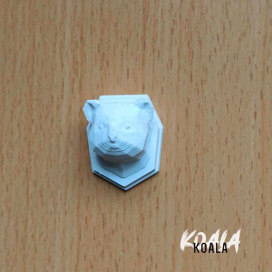 STL file ZOOtrophy Koala・Template to download and 3D print・Cults