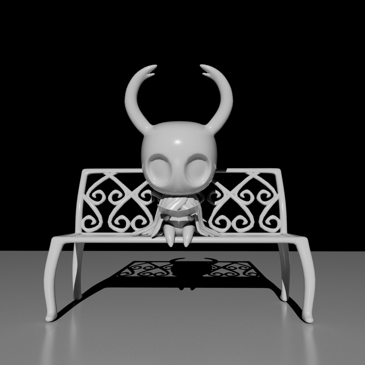 STL file Hollow knight main character 👾・Model to download and 3D print ...